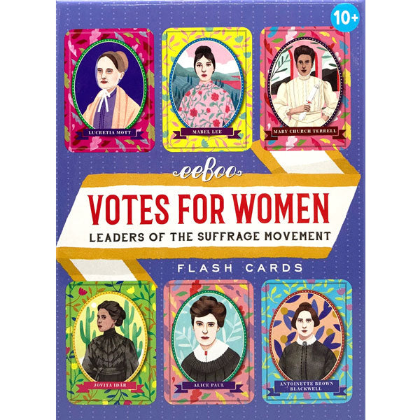 Votes For Women Flash Cards: Leaders of the Suffrage Movement | Terra Toys