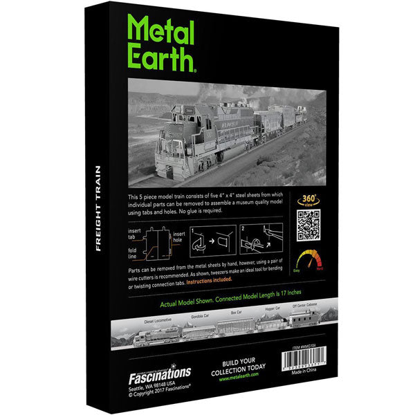 Metal Earth - Freight Train Set | Terra Toys