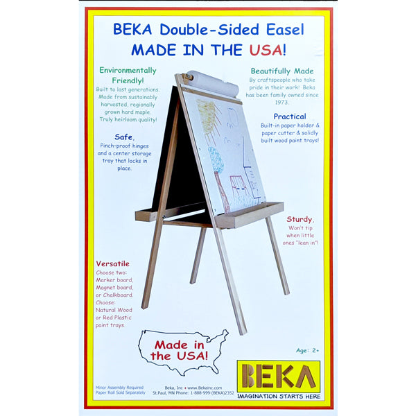 BEKA Double-Sided Art Easel | Terra Toys