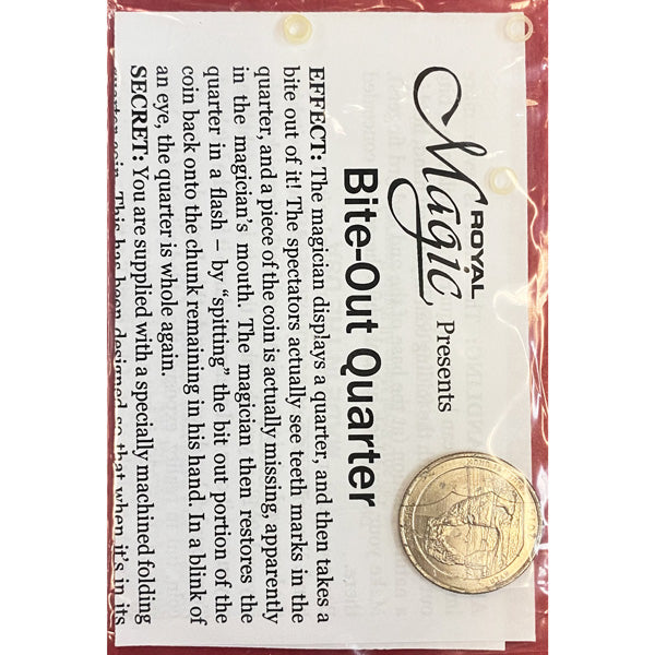 Bite Out Quarter Trick | Terra Toys