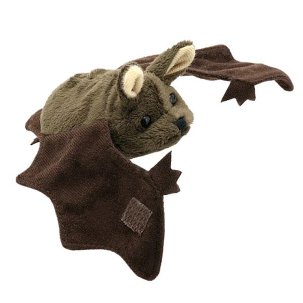 Brown Bat Finger Puppet (1+) | Terra Toys