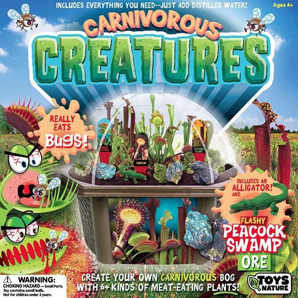 Carnivorous Creatures Terrarium Kit | Terra Toys