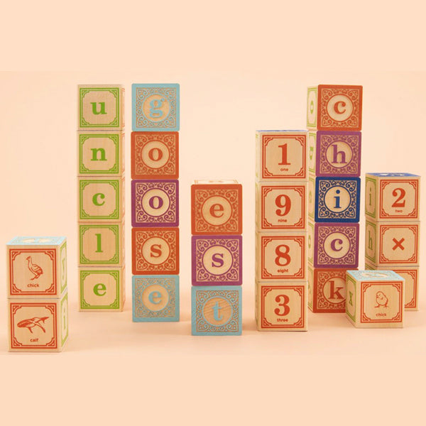 Classic ABC Lowercase Blocks (28pc) | Terra Toys