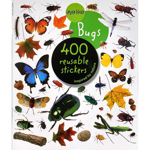 Eyelike Bugs Reusable Sticker Book | Terra Toys