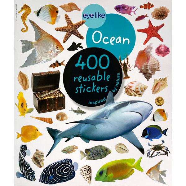 Eyelike Ocean Reusable Sticker Book | Terra Toys