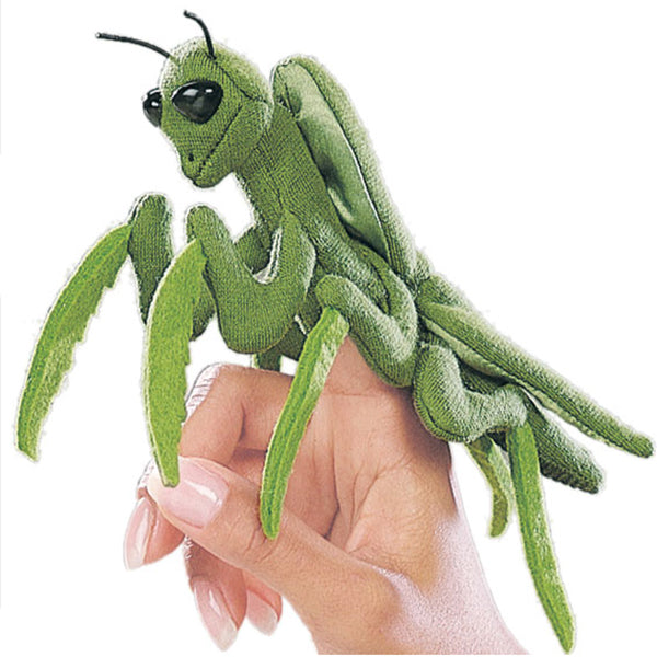 Mini Praying Mantis Finger Puppet | Terra Toys