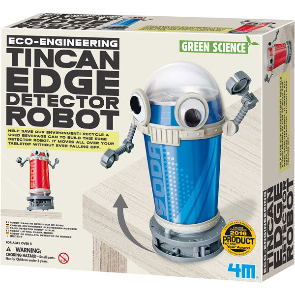 Tin Can Edge Detector Robot Build Kit | Terra Toys
