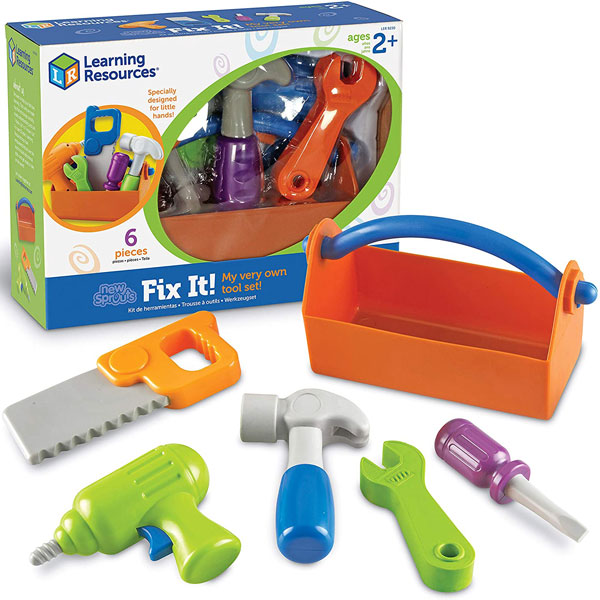 Learning Resources Fix It! Tool Set (2+) | Terra Toys