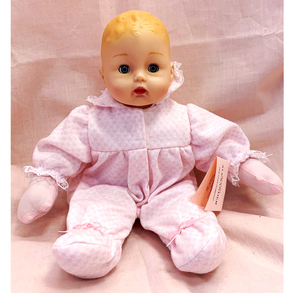 Pink Check Huggums Doll | Terra Toys