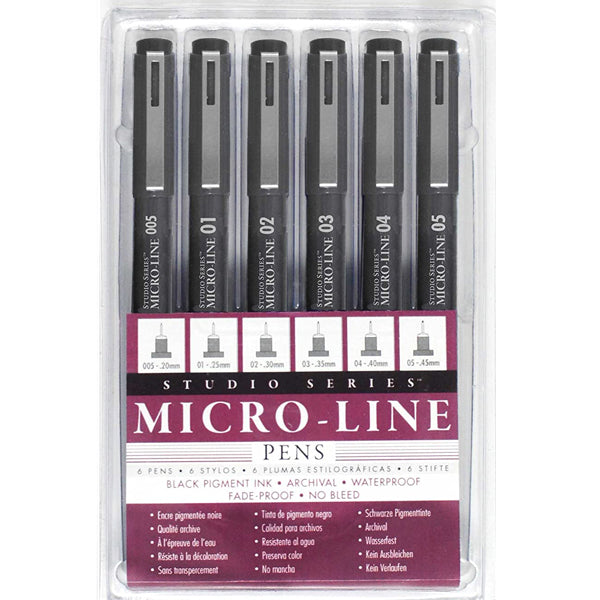 Micro-Line Pen Set | Terra Toys