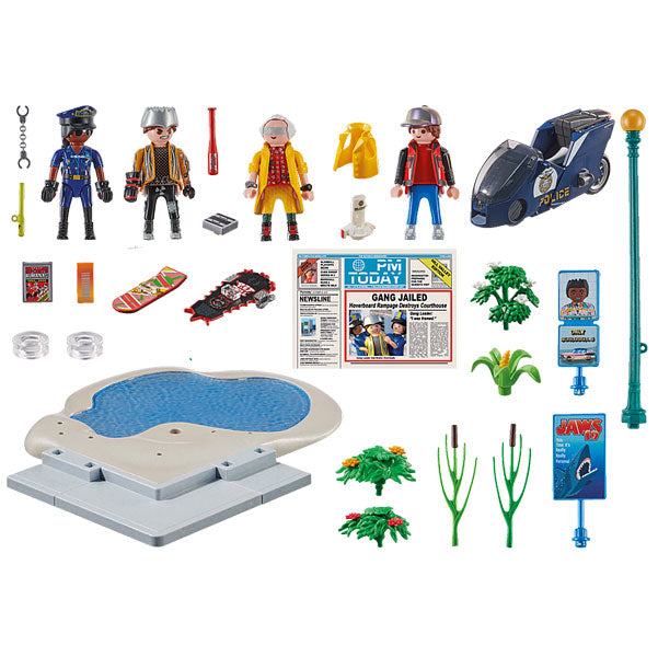Playmobil Back to the Future II Hoverboard Chase | Terra Toys