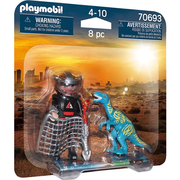 Playmobil Velociraptor with Dino Catcher | Terra Toys