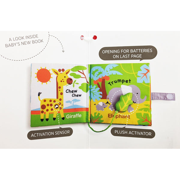 Hello! Around the World Sound Cloth Book (0+) | Terra Toys
