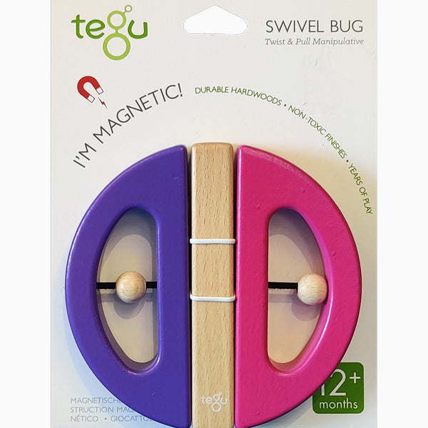 Tegu Swivel Bug (Purple/Pink) (1+) | Terra Toys