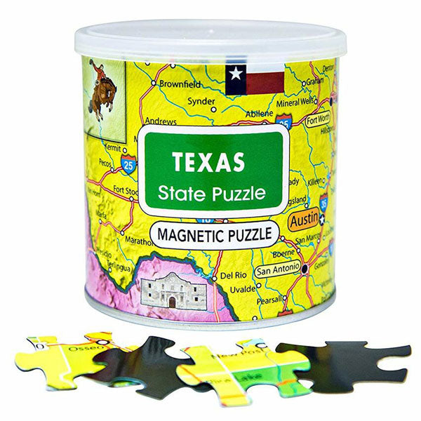 Texas Magnetic Puzzle (100pc) | Terra Toys